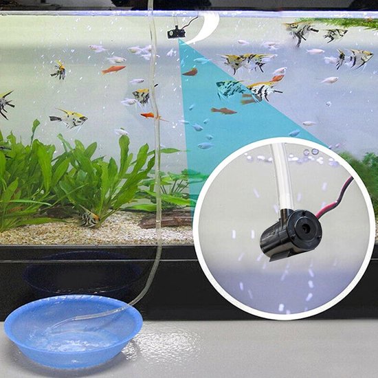 Mini-waterpomp ultra stil kleine dompelpomp - aquariumpomp voor aquaria ...