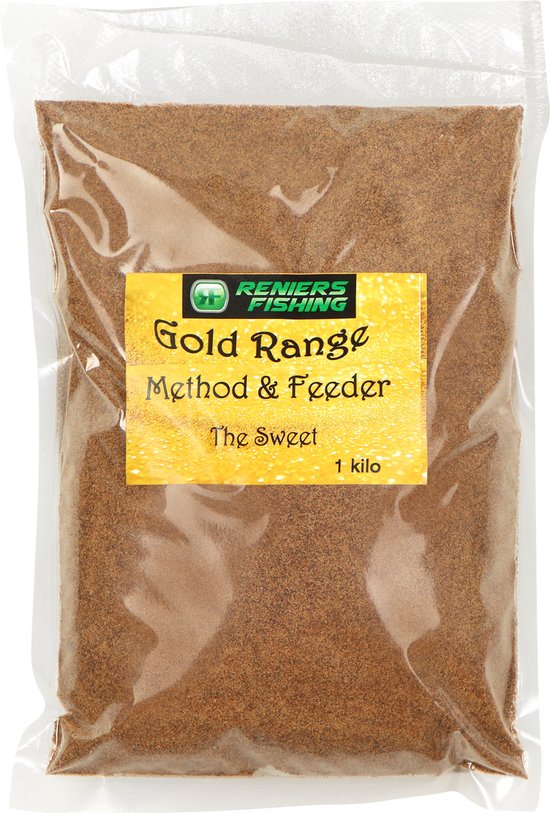 Reniers Fishing Gold Range Voeder Method & Feeder 1 Kilo - Smaak ...