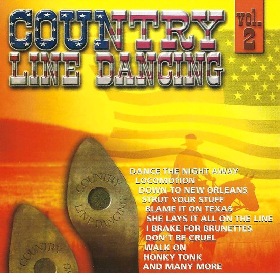 Countryline Line Dancing 2 - CD album van Various Artists | bol