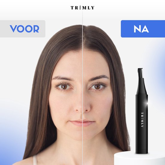 Trimly PrecisionPro Neustrimmer - 3-in-1 Oortrimmer & Wenkbrauwtrimmer ...