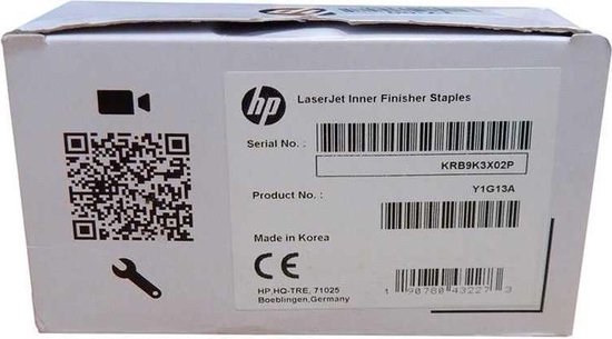 HP Y1G13A HP LaserJet 15K Inner/Booklet Staples | bol