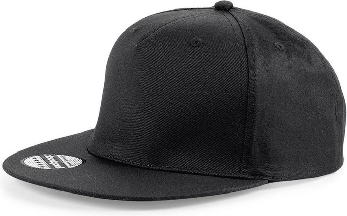 Senvi Snapback Rapper Cap Zwart - One size fits all | bol.com