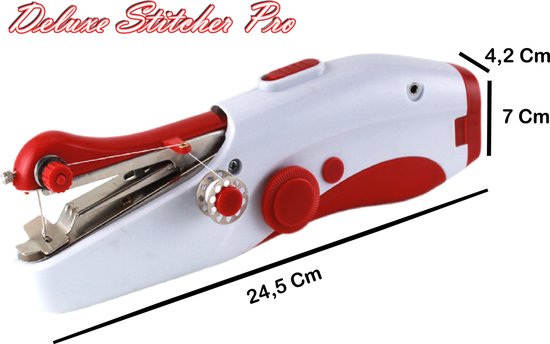 Deluxe Stitcher Pro - Machine à coudre manuelle PREMIUM avec câble USB ...