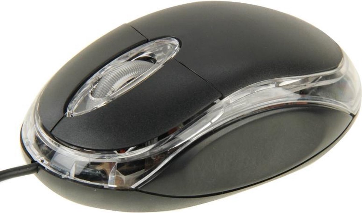 1000dpi Kleurrijke licht USB Scroll Wheel optische muis (zwart) | bol.com