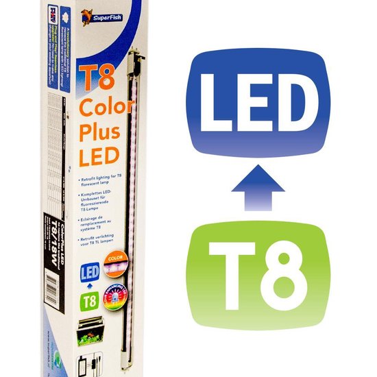 Superfish Colorplus LED Retrofit T8/38W | bol