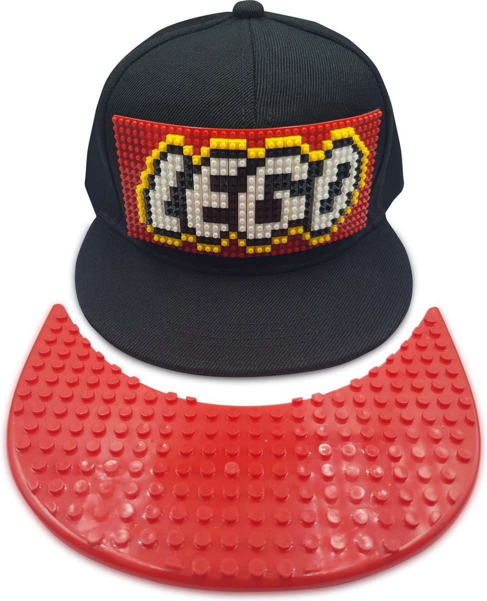 Snapback Cap Lego Pet Jongens/Meiden - Lego Bricks - Inclusief Kant en ...