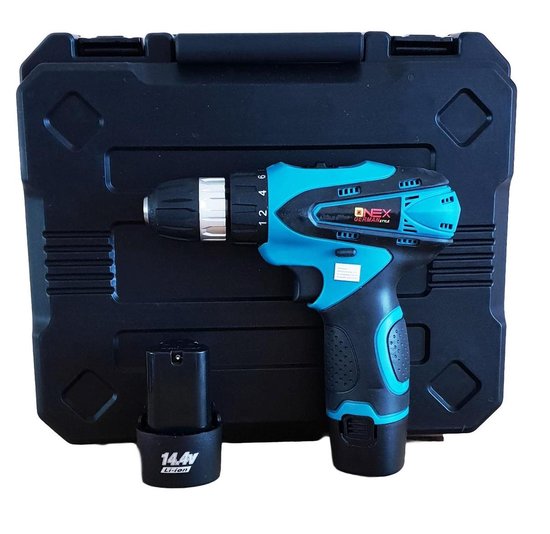 ONEX OX-1533 14.4V Lithium accu schroef-/boormachine set - 2 accu's ...