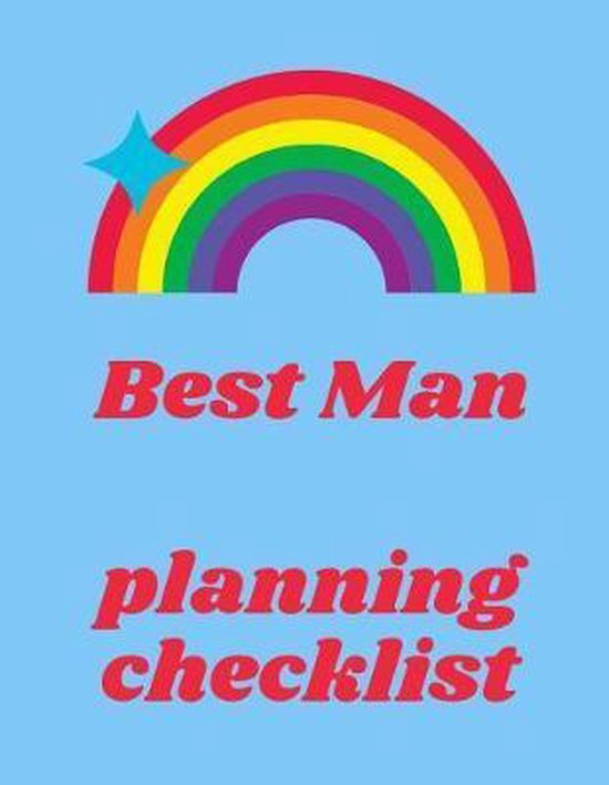Best Man Planning Checklist, Nuptials Journal | 9781075888144 | Boeken ...
