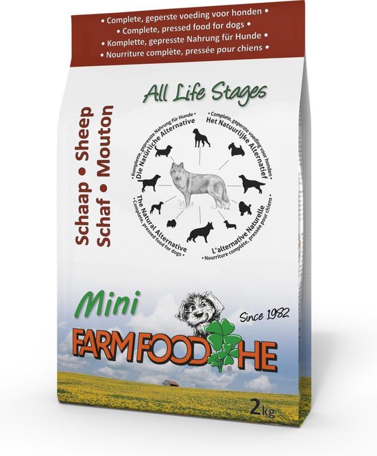 Farm Food High Energy Mini - Schaap - Hondenvoer - 2 kg | bol.com
