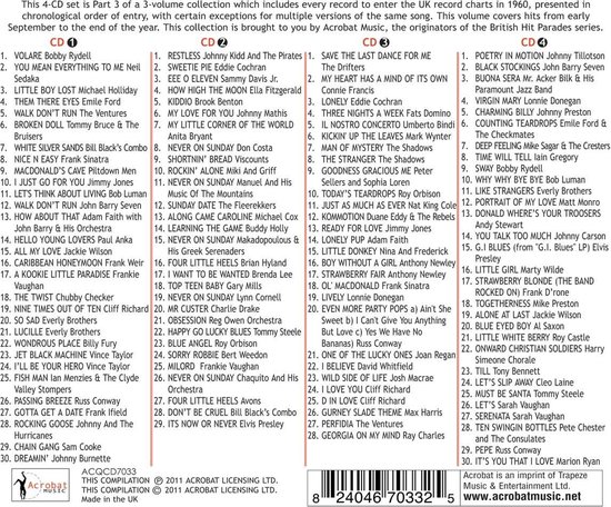British Hit Parade 1960 Part 3, various artists | Muziek | bol
