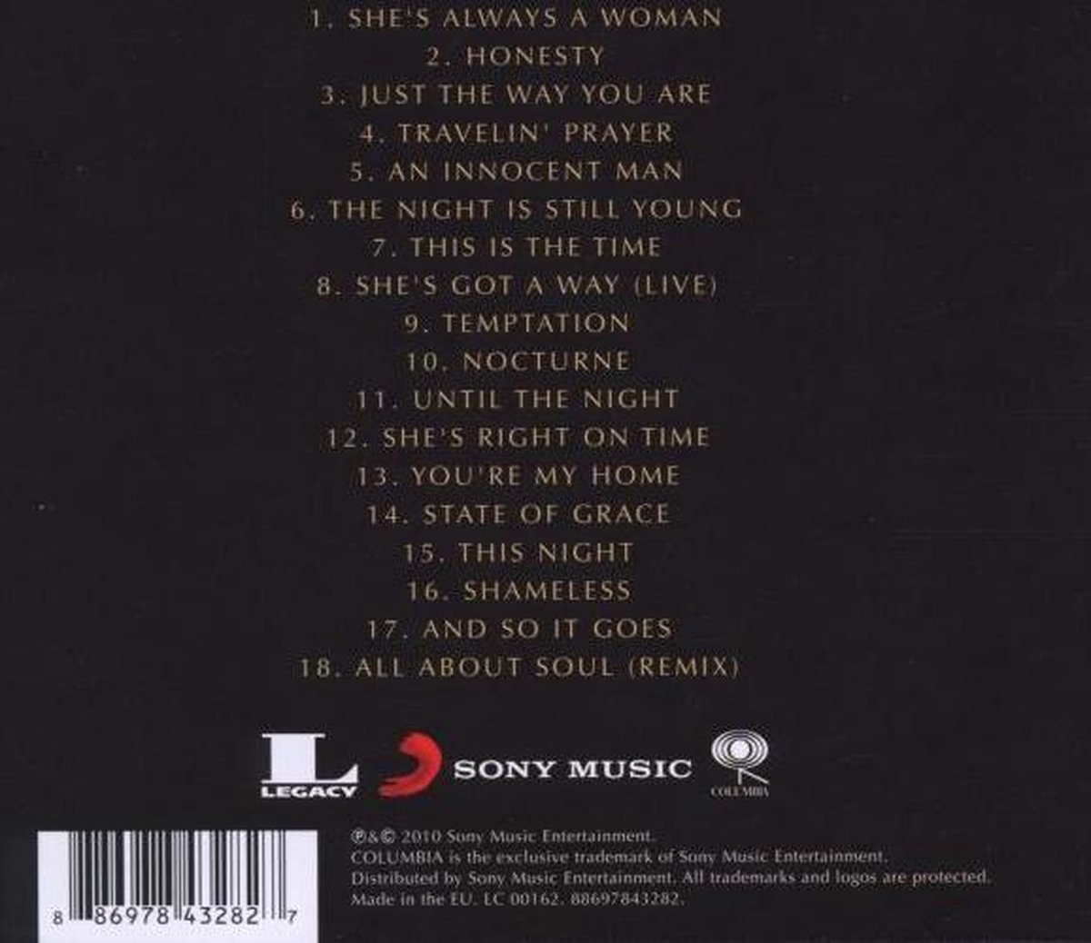 She's Always A Woman - Love Songs, Billy Joel | CD (album) | Muziek ... She's Always A Woman - Love Songs, Billy Joel | CD (album) | Muziek ...