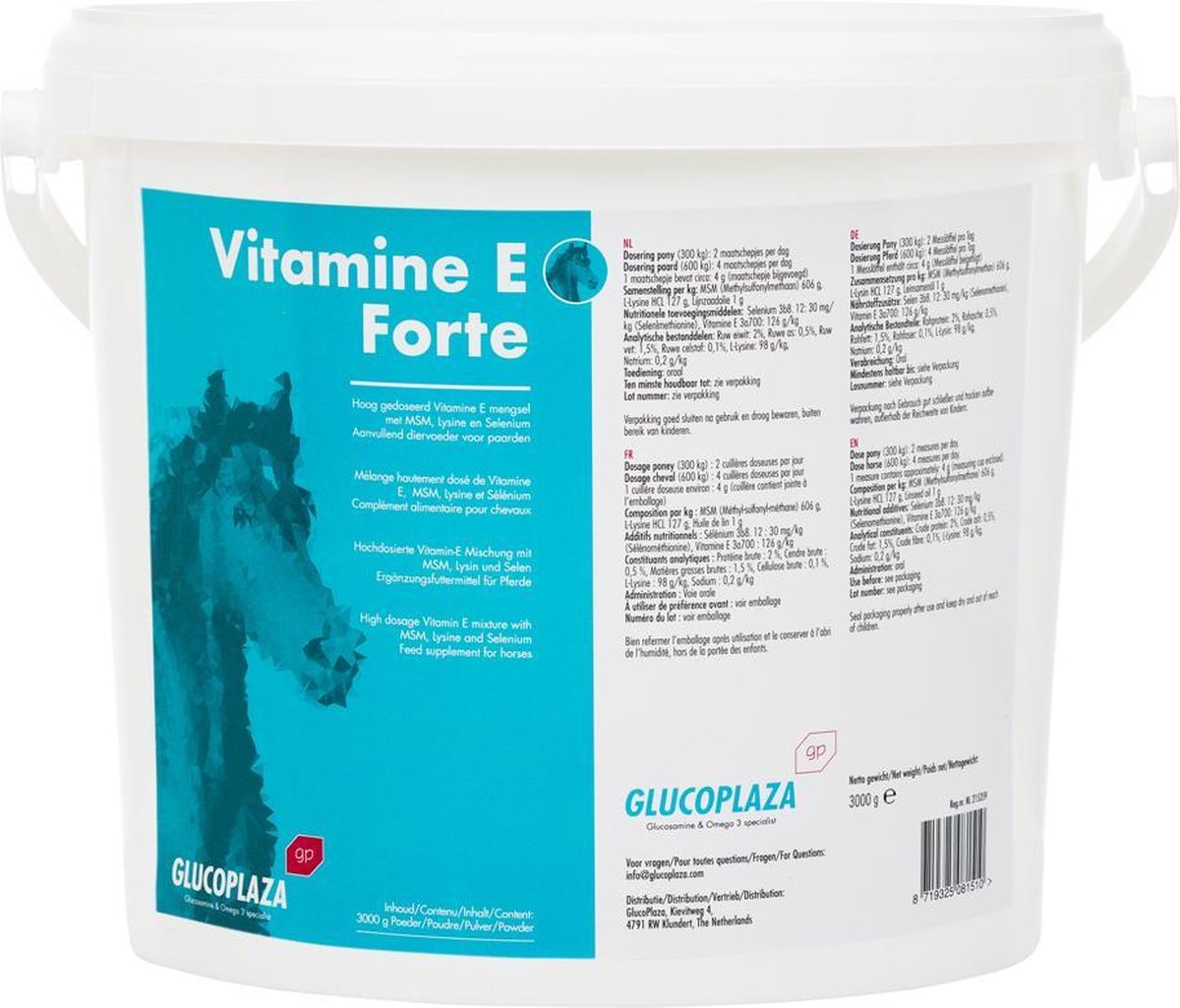 Vitamine E Forte 3000 gram | bol.com
