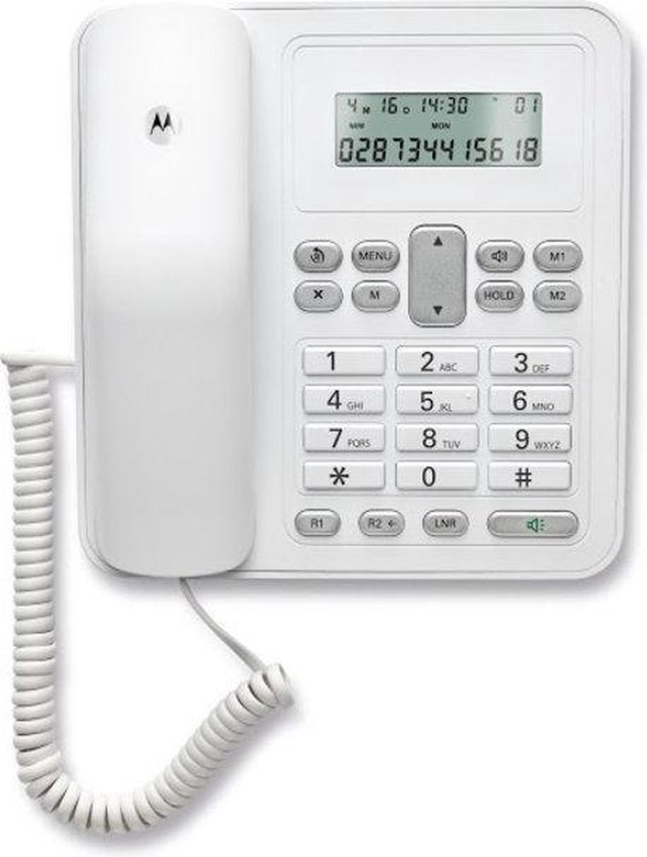 Motorola CT320 - Vaste telefoon - NL - Wit | bol