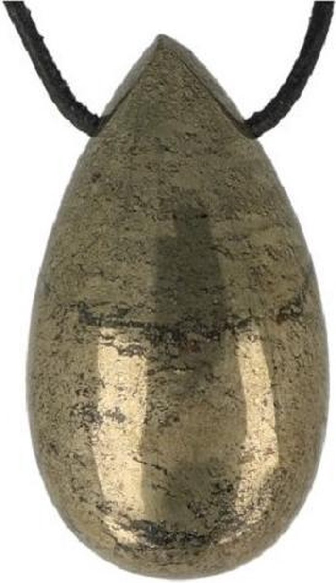 Ruben Robijn Pyriet edelsteen druppel hanger | bol.com