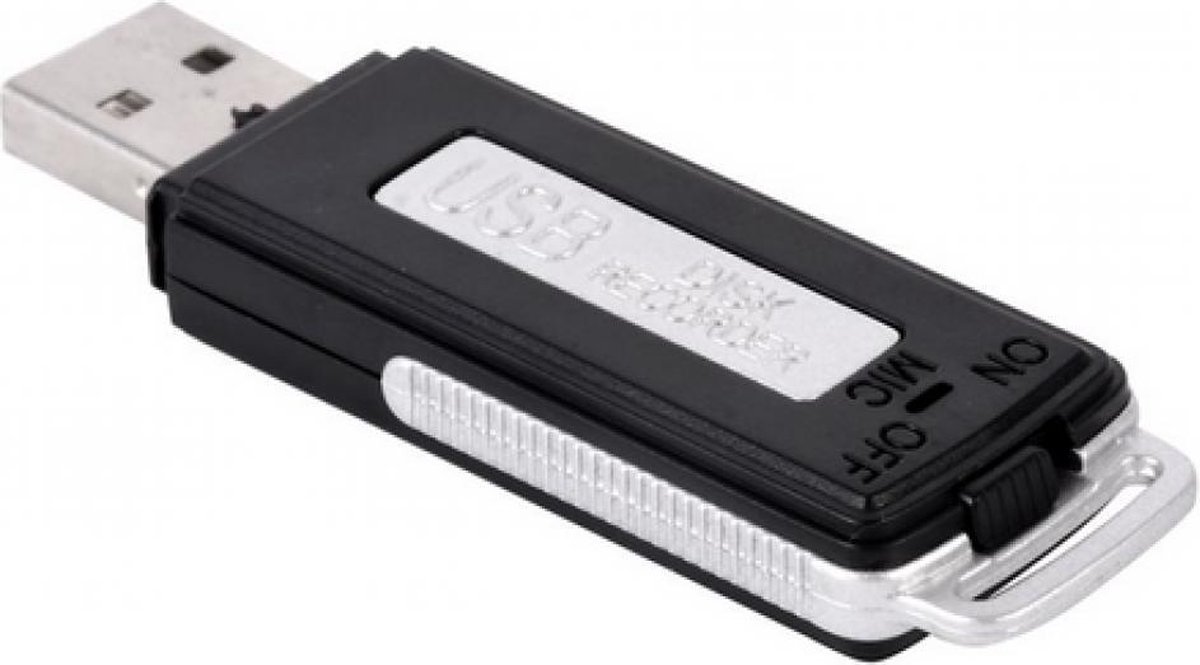 USB stick 8GB met Voice Recorder (18 uur opnemen) Opname apparaat ...