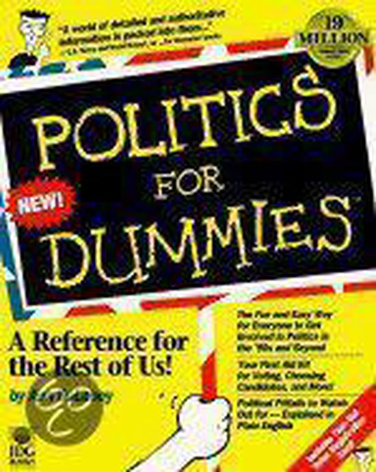 Politics for Dummies, Ann Delaney | 9781568843810 | Boeken | bol