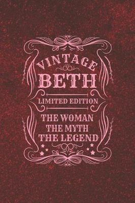 Vintage Beth Limited Edition the Women the Myth the Legend, Day Writing ...