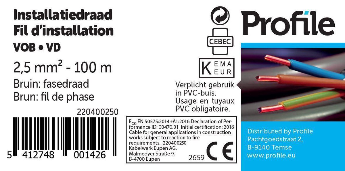 Profile VD-draad PCA-082 | bol.com