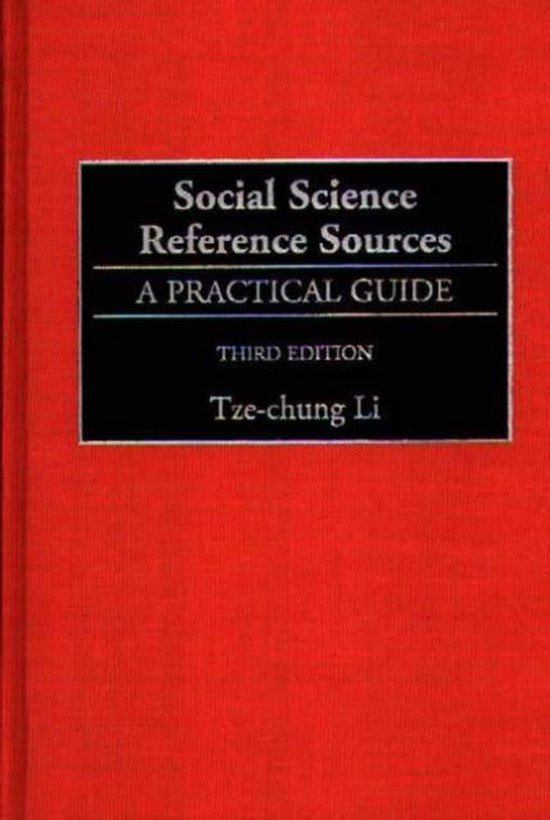Social Science Reference Sources | 9780313304835 | Tze-Chung Li ...