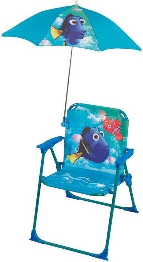 Disney Nemo Stoel Met Parasol Meisjes Blauw | bol.com