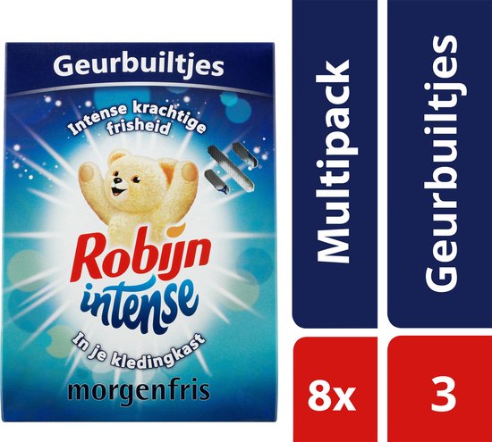 Robijn Intense Geurbuiltjes - 8 x 3 stuks - Voordeelverpakking | bol.com