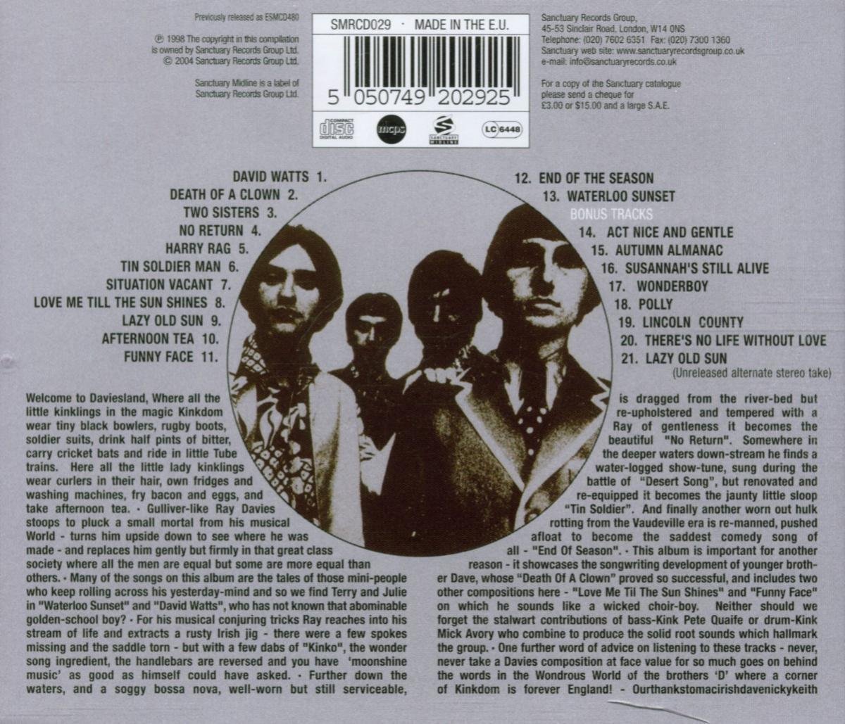 Something Else By The Kinks, The Kinks | CD (album) | Muziek | bol.com