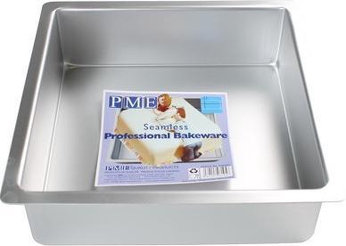 PME Deep Square Pan 10 x 10 x 7,5cm | bol