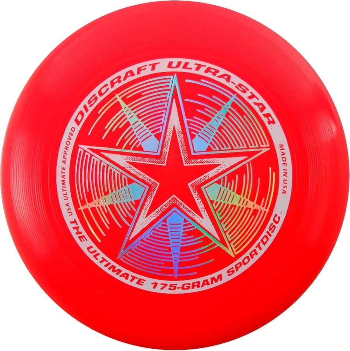 Discraft UltraStar - Frisbee - Donker Rood - 175 gram | bol.com