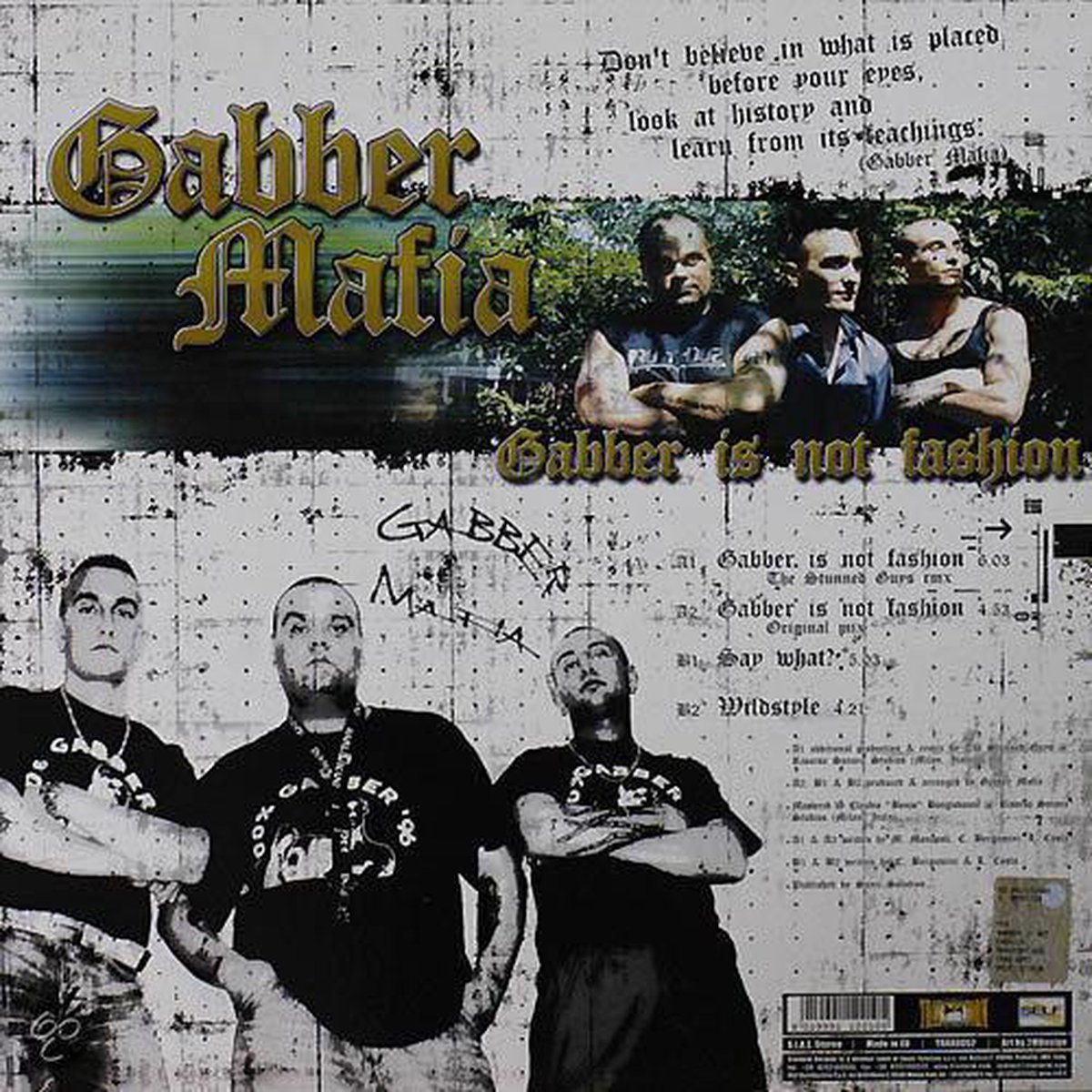 Gabber Is Not Fashion, Gabber Mafia | Muziek | bol.com