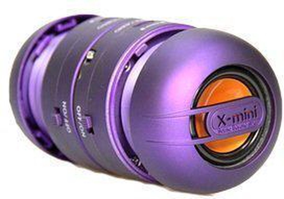 X-Mini - MAX XAM15-GM - Draagbare Capsule Speaker System - paars | bol.com