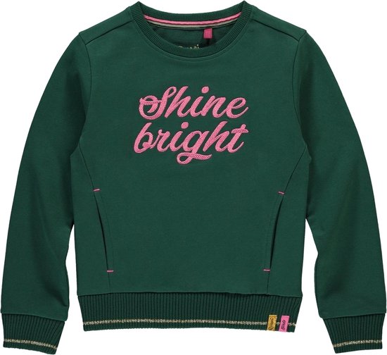 Quapi Tieske Sweater Meisjes - Groen - Maat 110-116 | bol.com