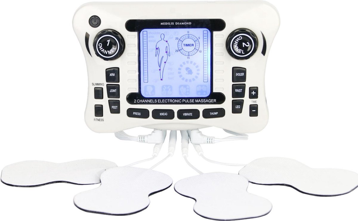 TENS Apparaat Via Elektroden - Gewrichten En Spieren - Pijntherapie ...