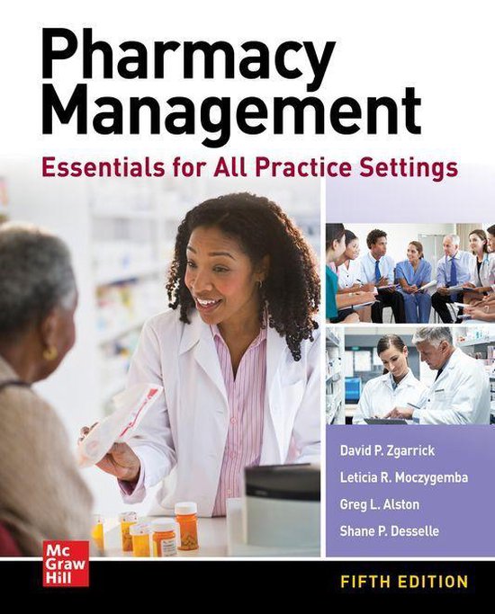 Pharmacy Management: Essentials for All Practice Settings, Fifth ...