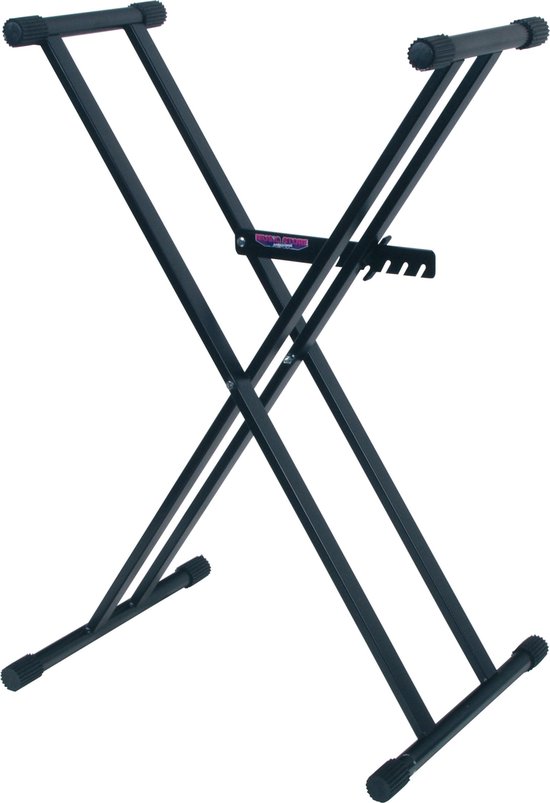MUSIC STORE KB-2 keyboardstand dubbel "X" statief t/m 30 kg - Keyboard ...