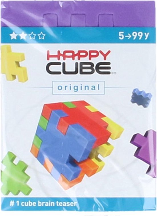 Happy Cube Original Puzzel Paars | bol