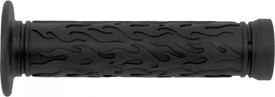 handvat BMX 135 mm rubber zwart 2 stuks | bol.com