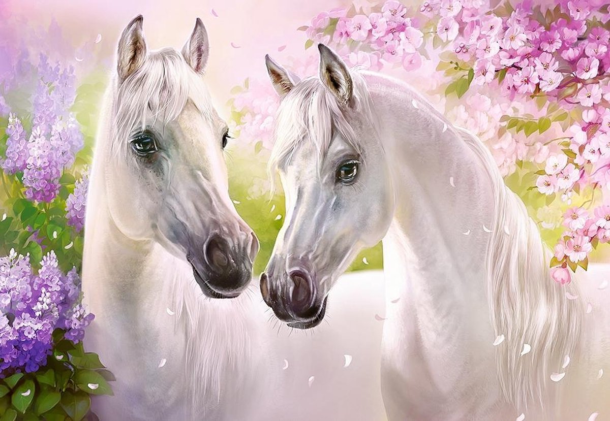 bol.com | Romantic Horses - 1000 stukjes