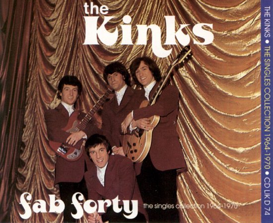 Fab Forty The Singles Collection 1964 1970 The Kinks CD album fab-forty-the-singles-collection-1964-1970-the-kinks-cd-album