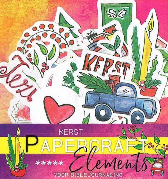 Papercraft elements Kerst, Diverse auteurs | 8719324353373 | Boeken | bol