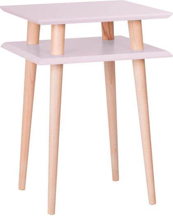 Ragaba Ufo Square Bijzettafel High Roze | bol