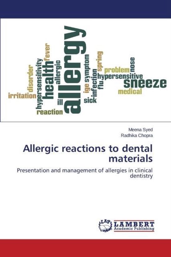 Allergic reactions to dental materials, Syed Meena | 9783659792892 ...