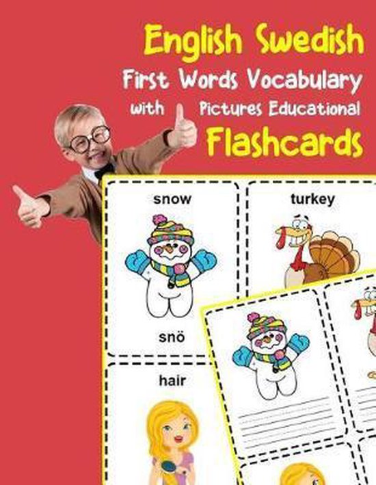 Flashcards for Toddlers- English Swedish First Words Vocabulary with ...