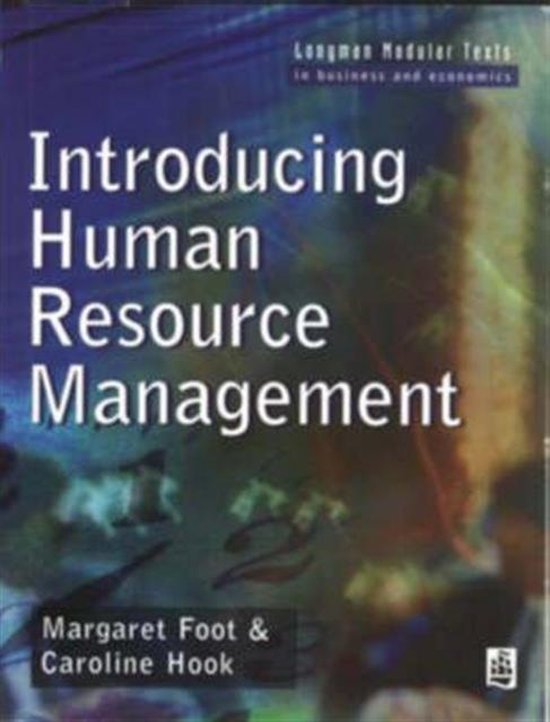 Introducing Human Resource Management | 9780582262584 | Margaret Foot | Boeken | bol.com