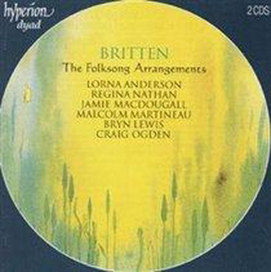 Britten The Folksong Arrangements Various Artists Cd Album