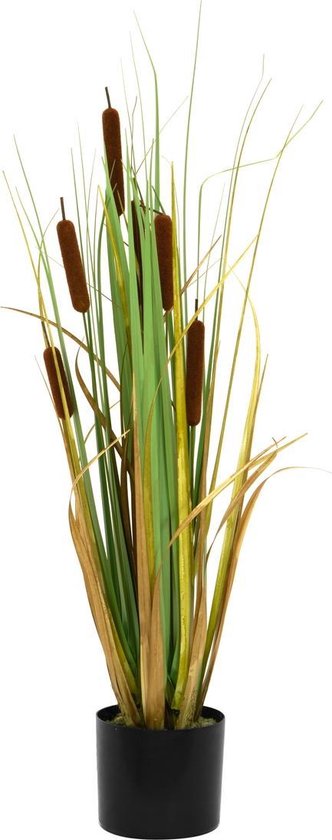 EUROPALMS Bulrush, artificial plant 90cm | bol