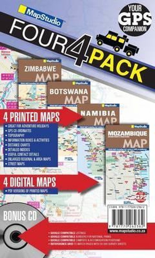 Road map 4x4 pack | bol.com
