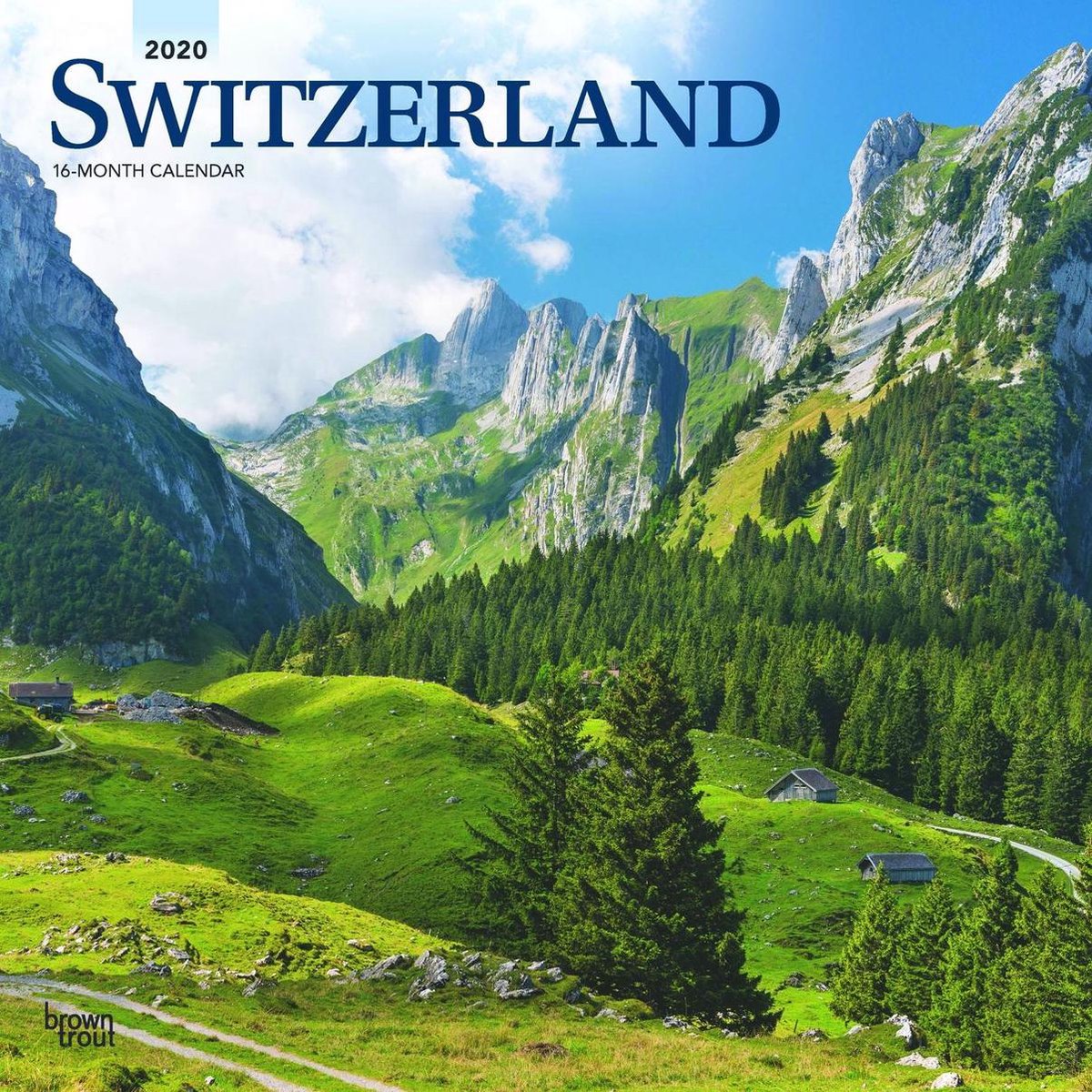 Switzerland Kalender 2020 | bol.com