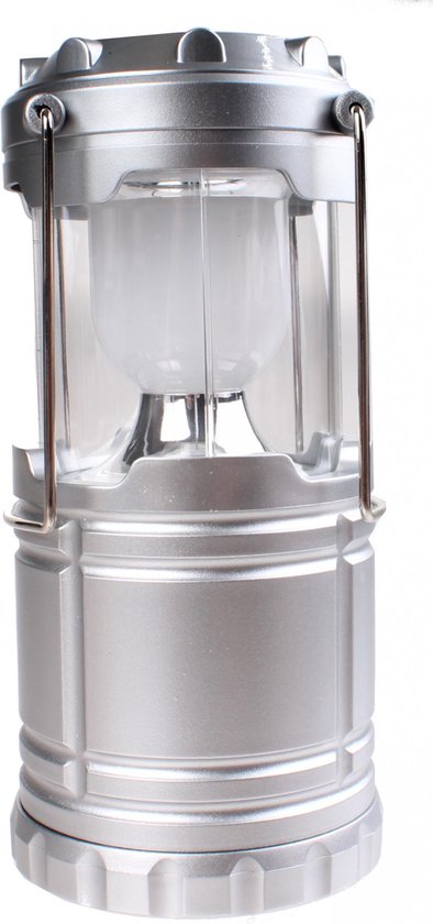 Redcliffs Campinglamp 18,5 Cm Zilver | bol