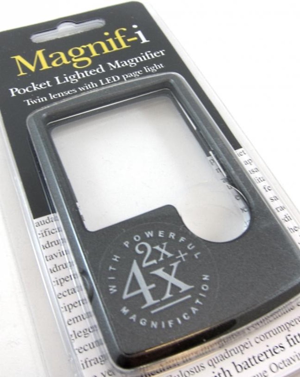 Vergrootglas pocket met licht | bol