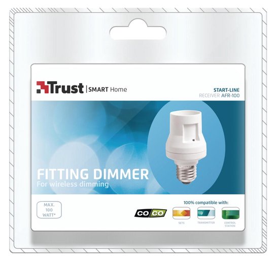 Trust KlikAanKlikUit Dimmer fitting E27 - AFR-100 | bol